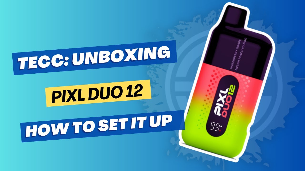 Unleash the PIXL Disposable DUO 12: Unboxing the Epic 6000 Puff Vape ...