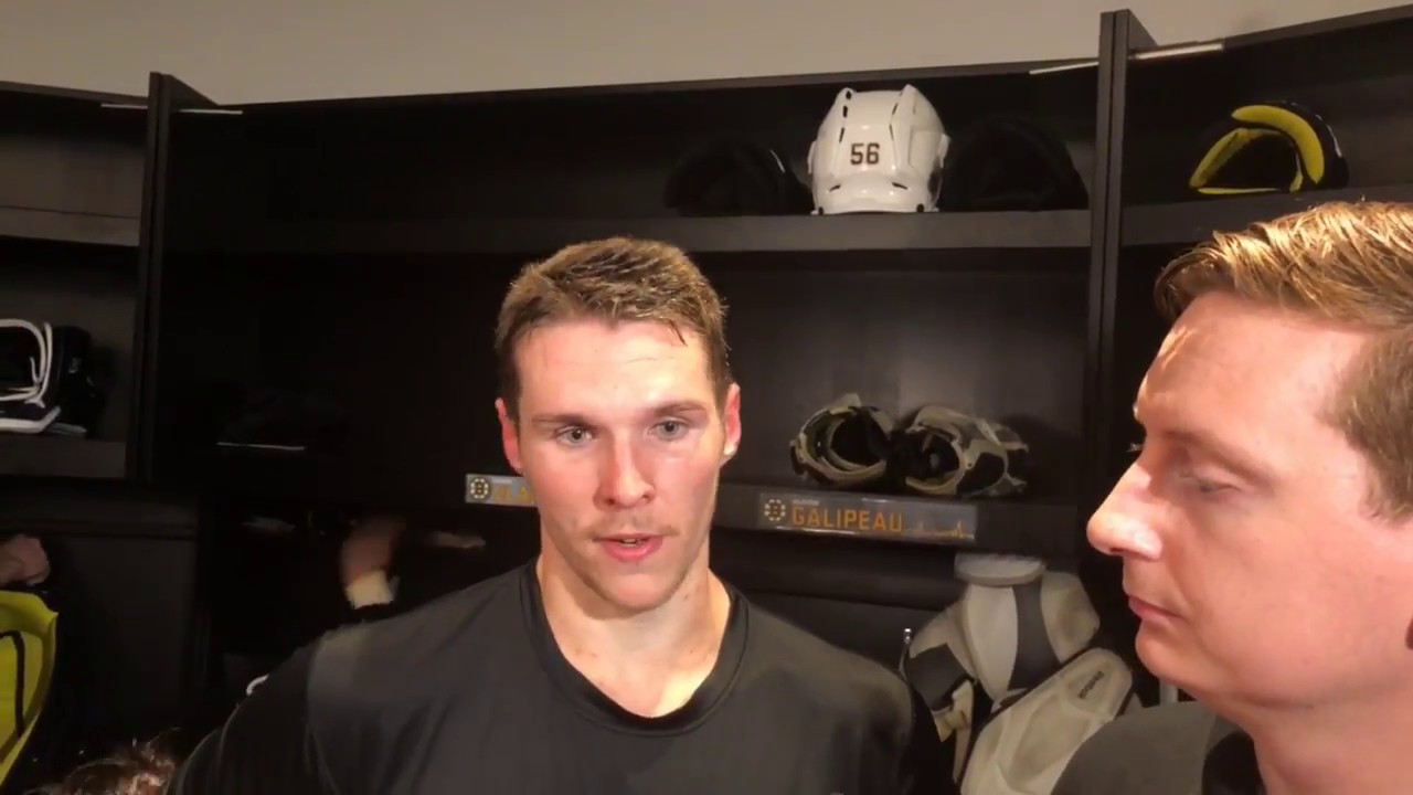 Olivier Galipeau on leaving Canadiens, joining Bruins - YouTube