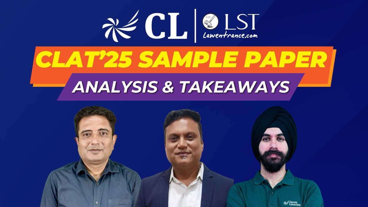 CLAT Sample Paper 2025 | CLAT Sample Paper Analysis & Takeaways | CLAT ...