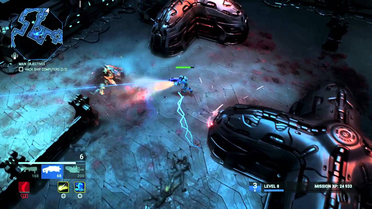 ALIENATION - PS4 Gameplay - Battleship - YouTube