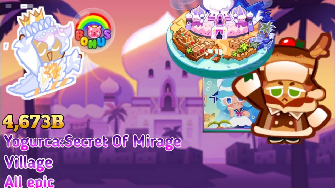 [Breakout] Yogurca:Secret Of Mirage Village All epic | 4,673B Full run ...