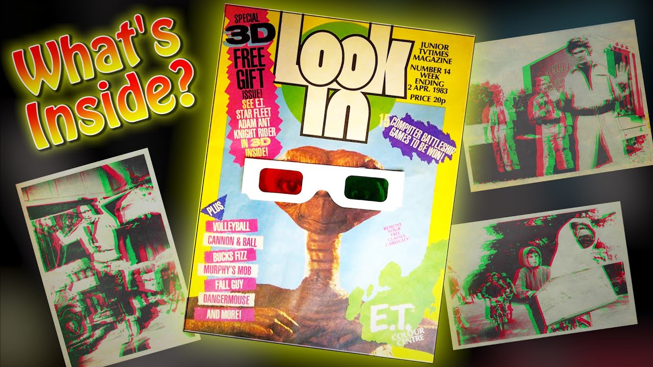 Look-in TV Magazine (April '83) - What’s Inside? - YouTube
