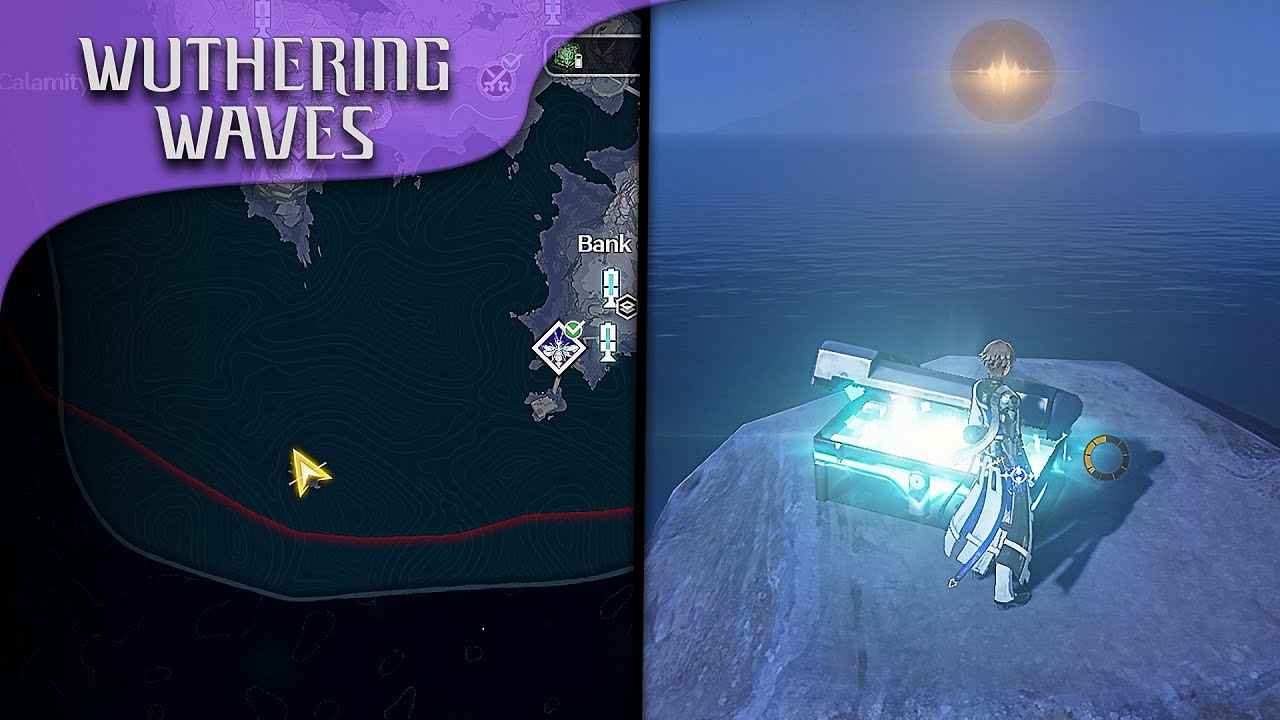 The Secret Island chest Tethys Deep Wuthering Waves - YouTube