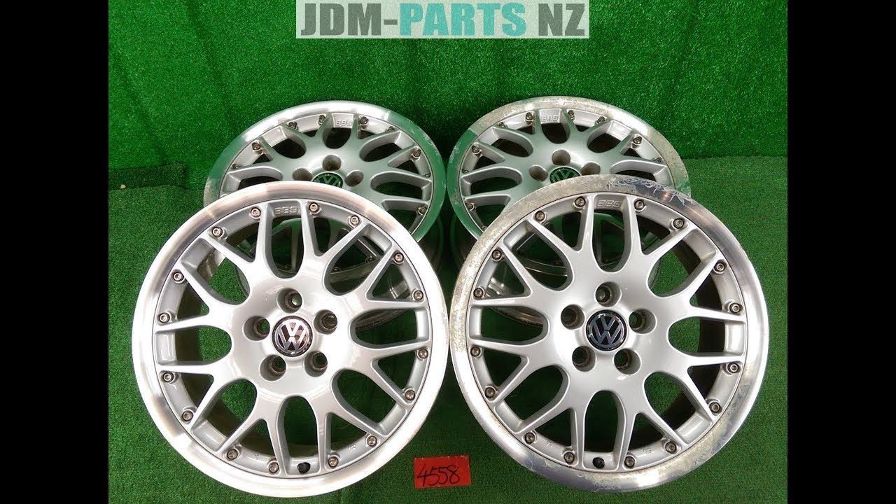 #4558 VOLSWAGEN BBS RS771 16x6.5j +42 5x100 CB:57 x4 - YouTube