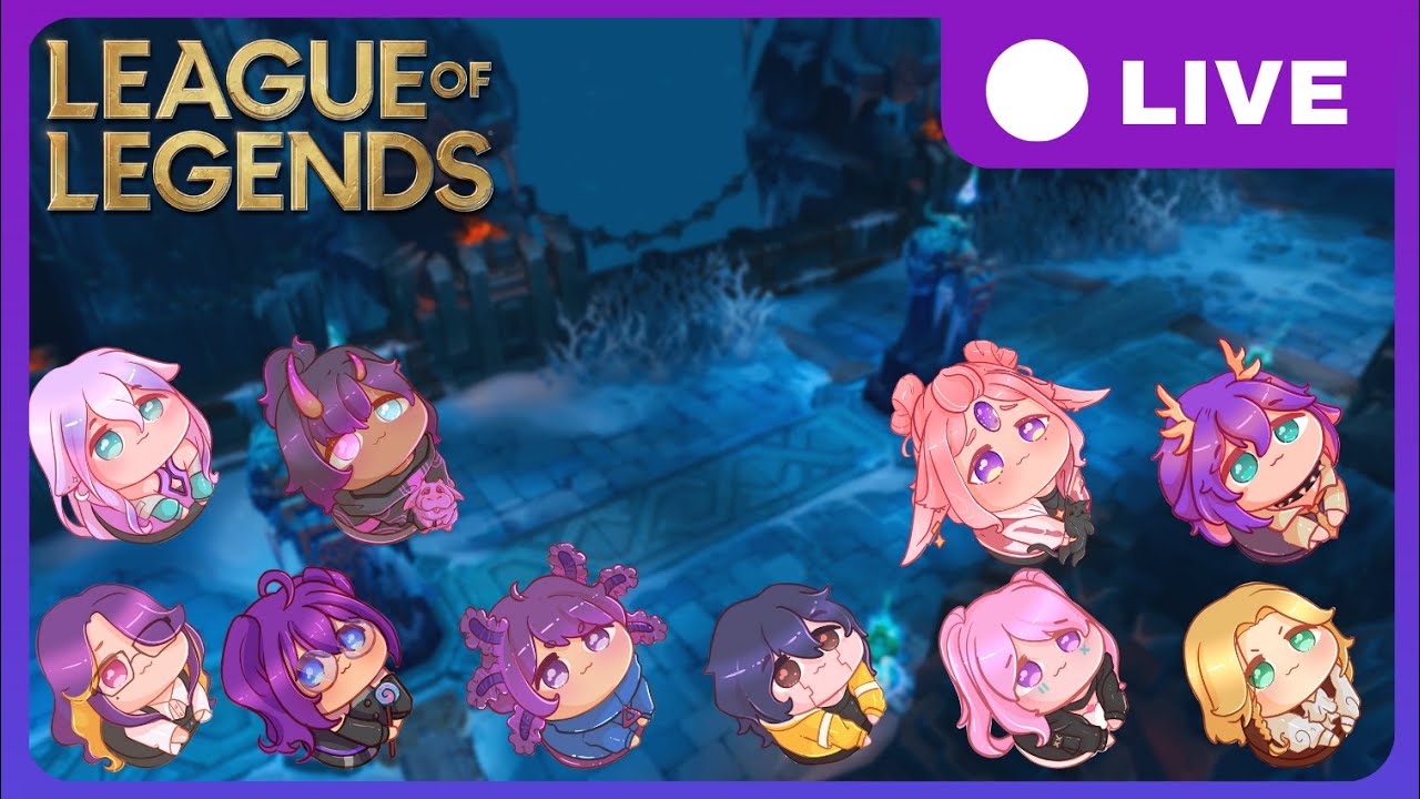 | LEAGUE OF LEGENDS | COLLAB DE ARAM (Com tantas pessoas que fica ...
