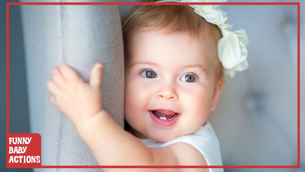 Funny Baby Laughing With Family #13 - Funny Baby Actions - YouTube