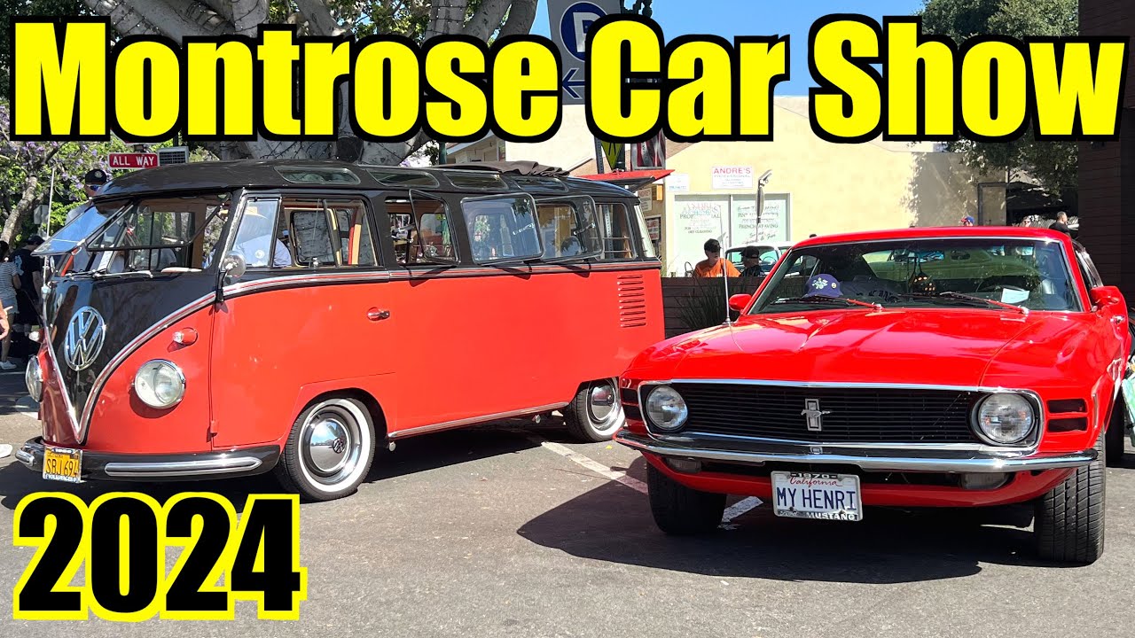 Montrose Car Show 2024 - 22nd Annual - Old Town - YouTube