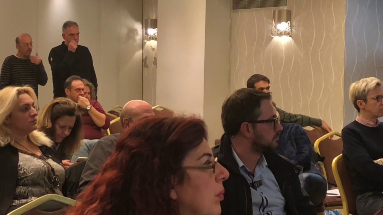 Ο Πέτρος Λυμπεριδης στο κλείσιμο του Κεντρικού Διοικητικού Συμβουλίου ...