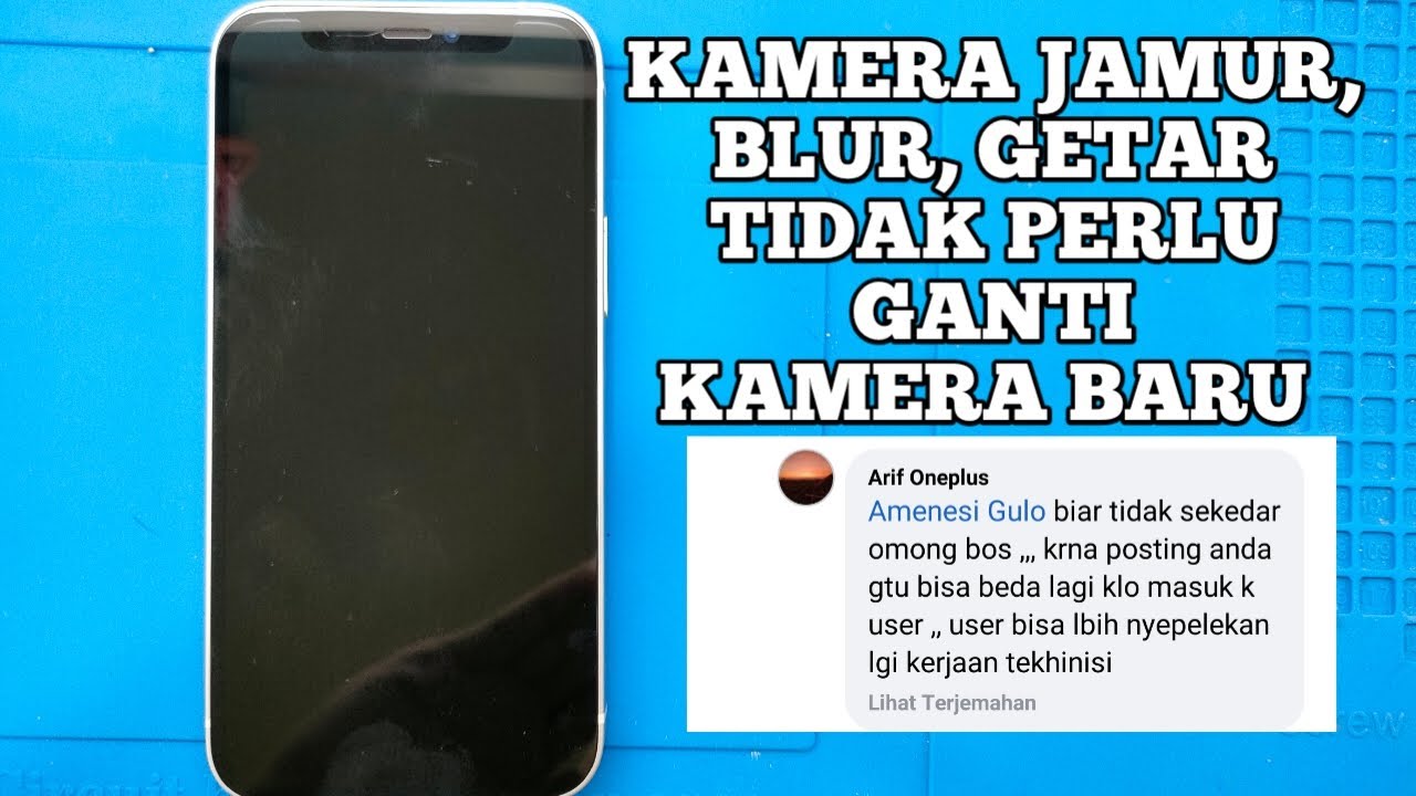 CARA MEMPERBAIKI KAMERA JAMUR PADA IPHONE, TANPA GANTI KAMERA BARU ...