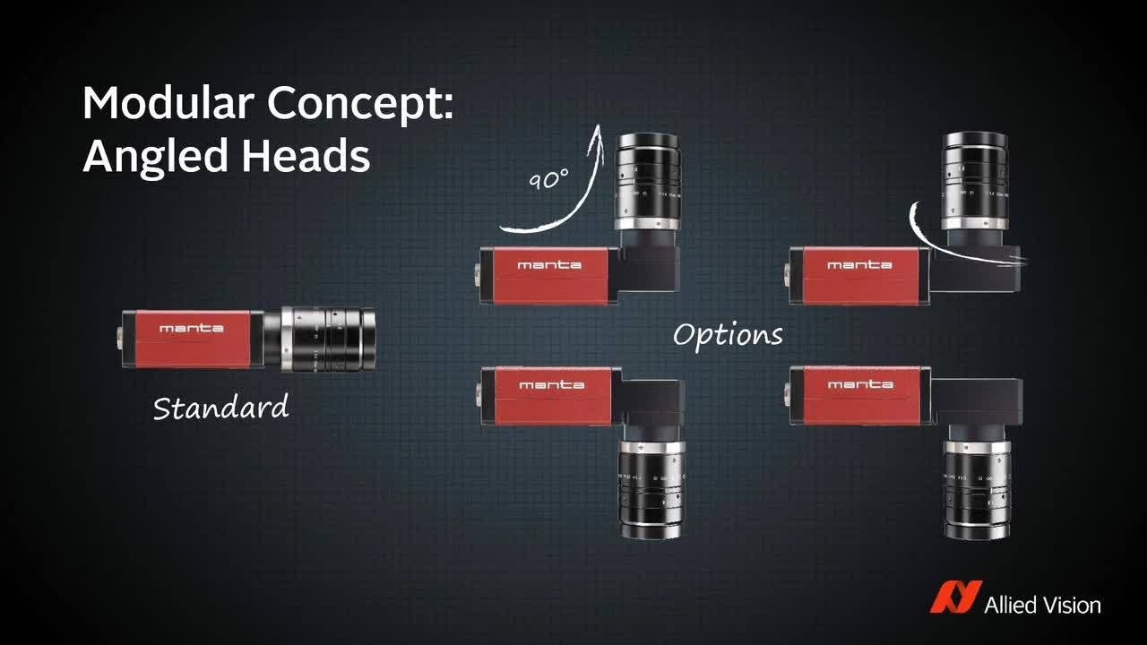 Manta: modular machine vision cameras - YouTube