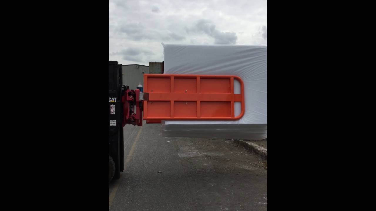 Revolving Turnafork clamp with slip on arms - YouTube