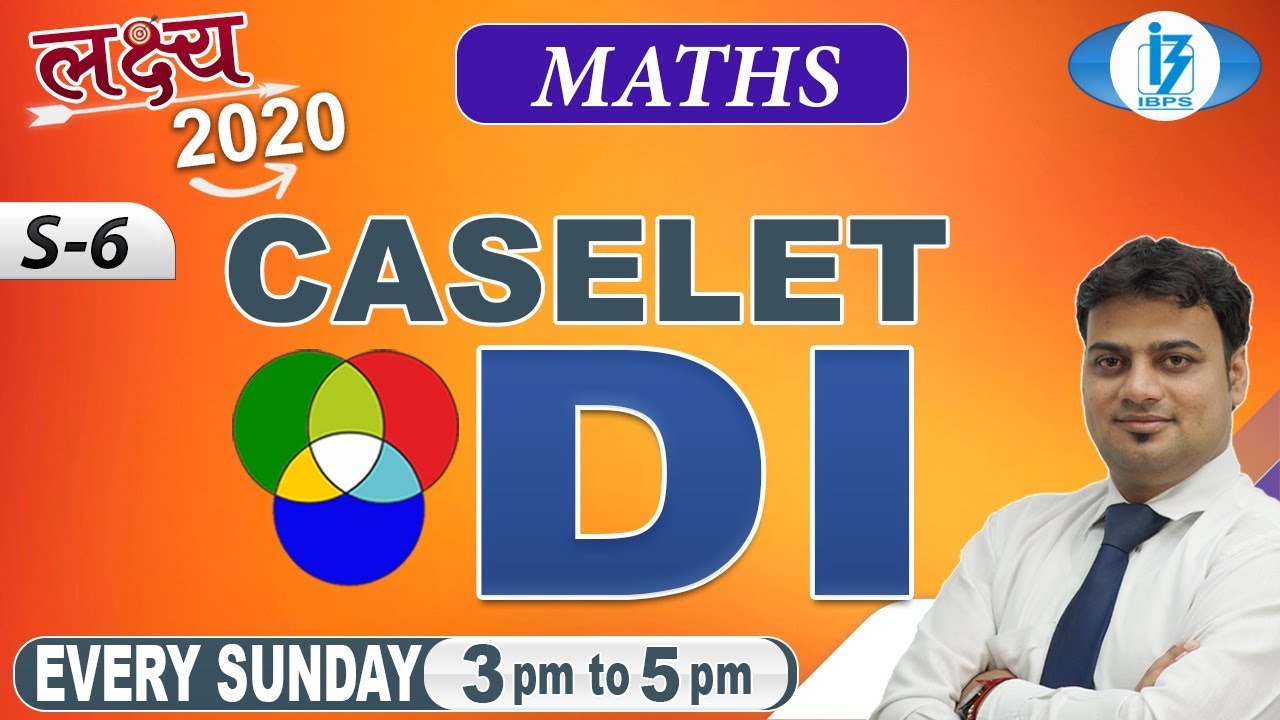 Caselet Data Interpretation | Maths | All Competitive Exams | 3:00 pm ...