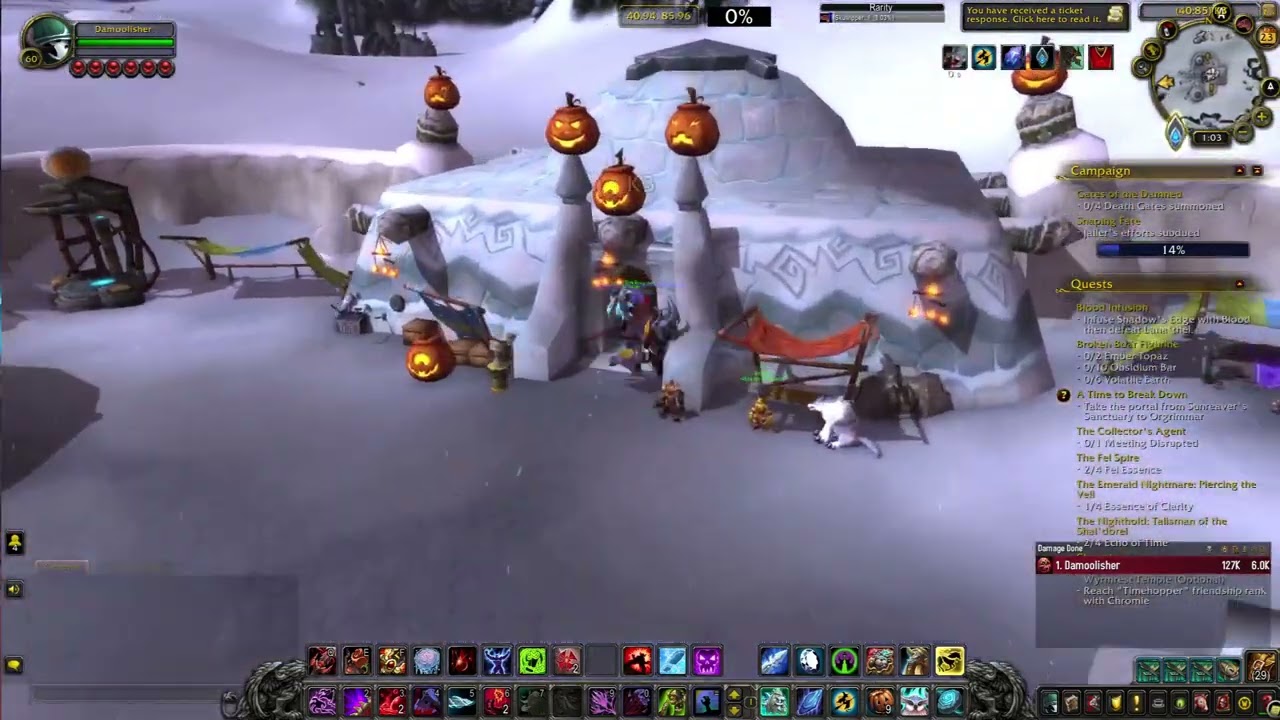 World of Warcraft: Hallows End SP K3 location Horde - YouTube
