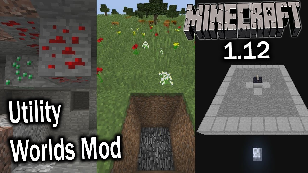 Dimensiones Épicas! - Utility Worlds Mod - Minecraft 1.12 - YouTube