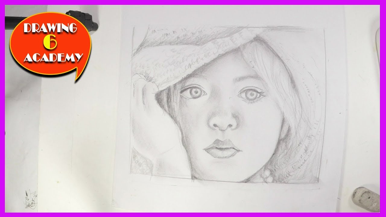 Cute Baby Portrait (Pencil Shade) - YouTube