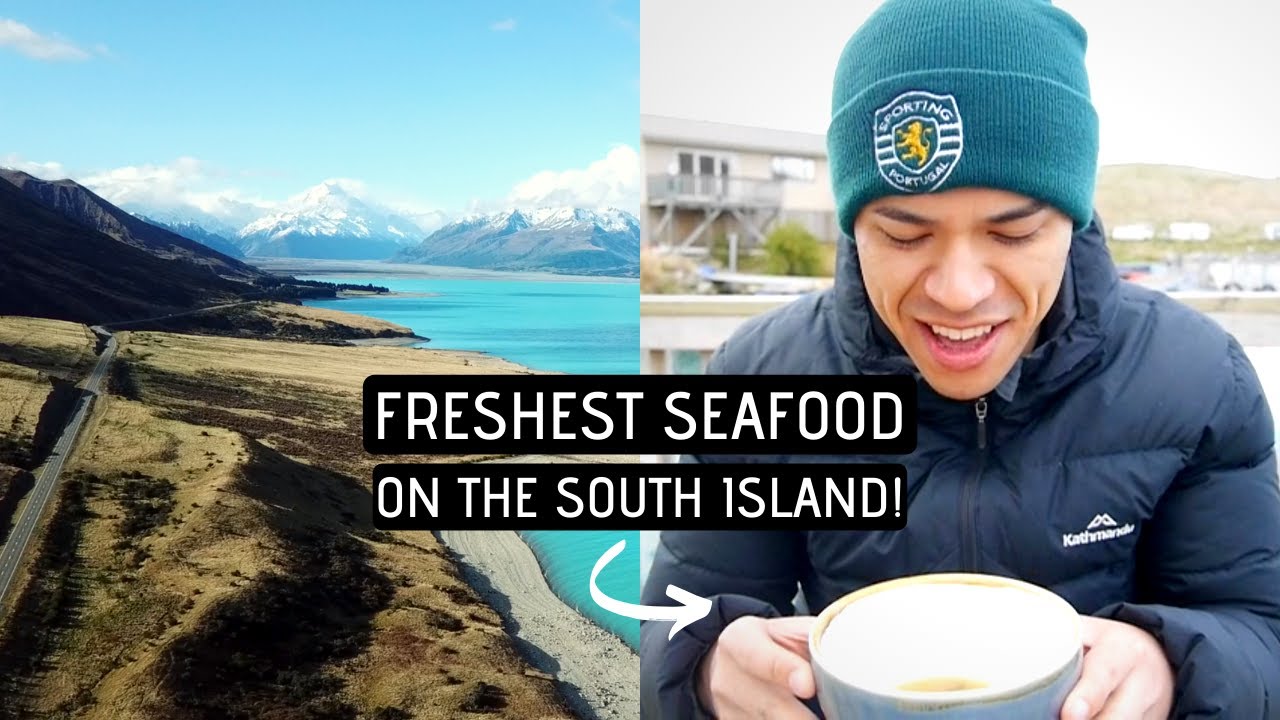 How to ROADTRIP to MT COOK! | plus EPIC LUNCH at High Country Salmon ...