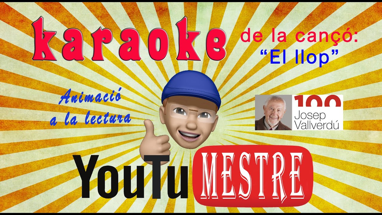 Karaoke de la cançó "El Llop" - YouTube