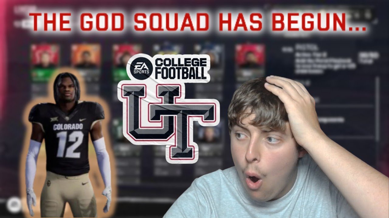 NCAA College Football 25 Ultimate Team God Squad Series Opener ...