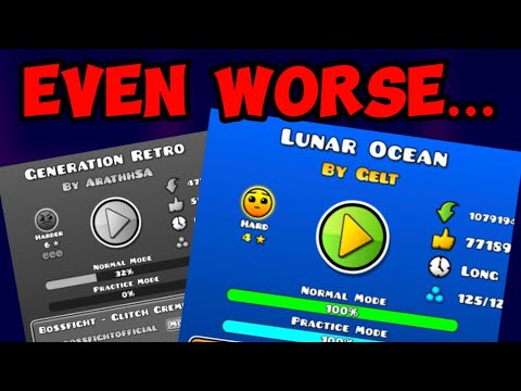 Generation Retro is NOT the worst level… (Geometry Dash) - YouTube