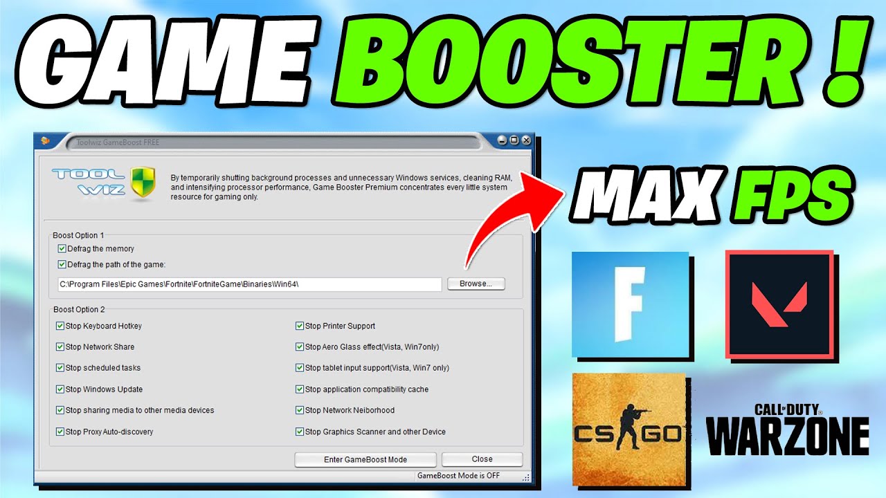 How To BOOST FPS in Fortnite & All Games 🔧 (Max FPS Guide & Fix FPS ...
