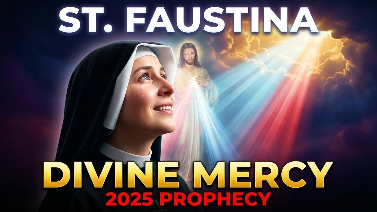 St Faustina's Divine Mercy Vision Prophecy for 2025 - YouTube