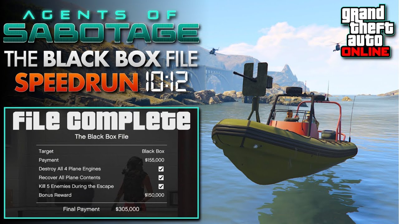 The Black Box File Finale Speedrun ALL Objectives Solo (10:12) - YouTube