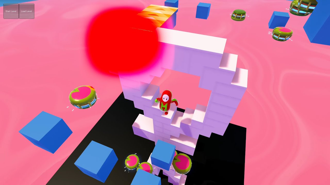 I MADE My Own Fall Guys Level (Fall Factory) - YouTube