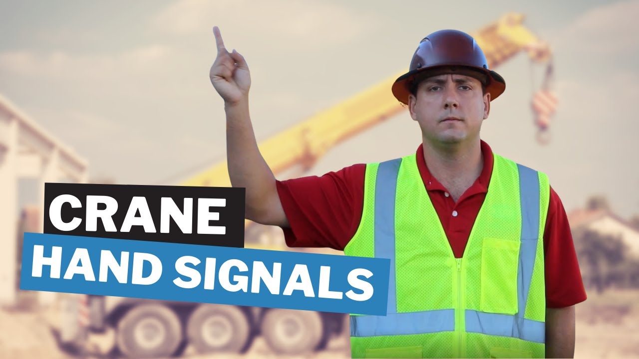 Mobile Crane Hand Signals in 2 Minutes - YouTube