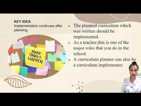 Planning,Implementing and Evaluating: Understanding the connections ...