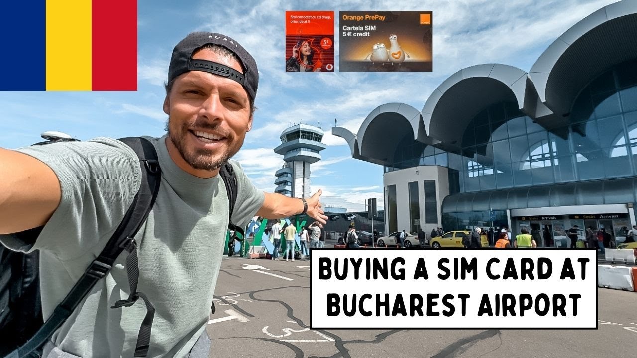 Buying a Sim Card at Bucharest Airport - YouTube