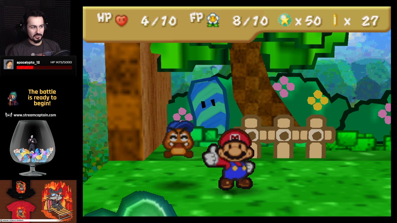 HOW HARD COULD CHAPTER 1 BE?! | Paper Mario Pro Mode Ch 1 - YouTube