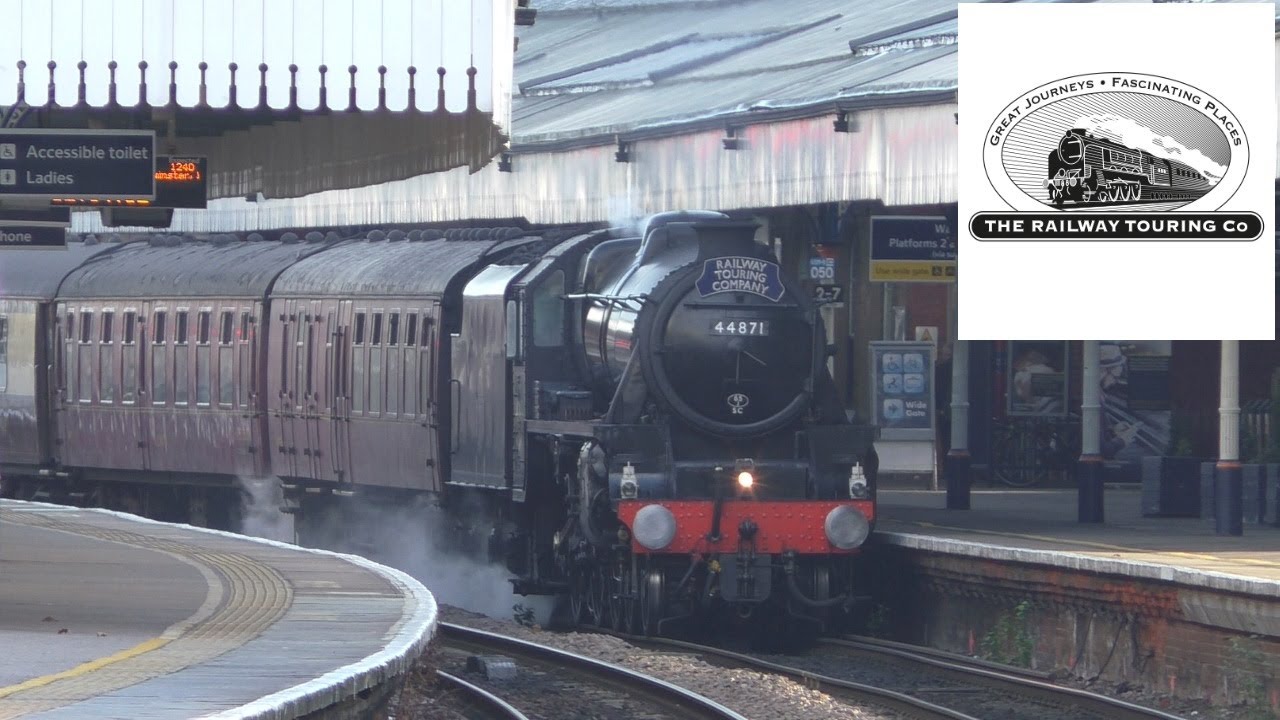 LMS Stanier Black Five 4871 The Sherborne Christmas Carol 11th December ...