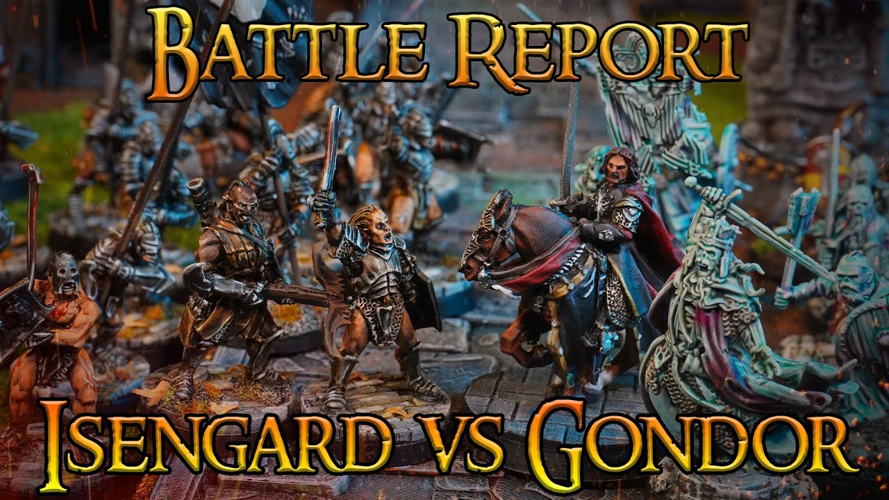 Isengard Vs Army of the Dead! ~ Conquest Champions Game 2! ~ Middle ...