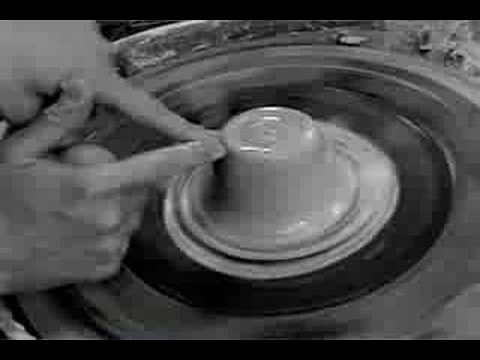Clay Demo 4: Basic Wheel Throwing - YouTube