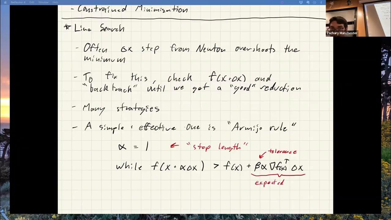 Optimal Control (CMU 16-745) 2023 Lecture 4: Optimization Pt. 2 - YouTube