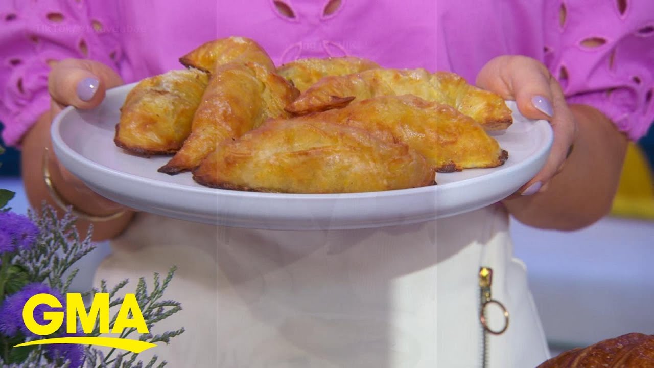 How to make the viral rice paper croissants - YouTube