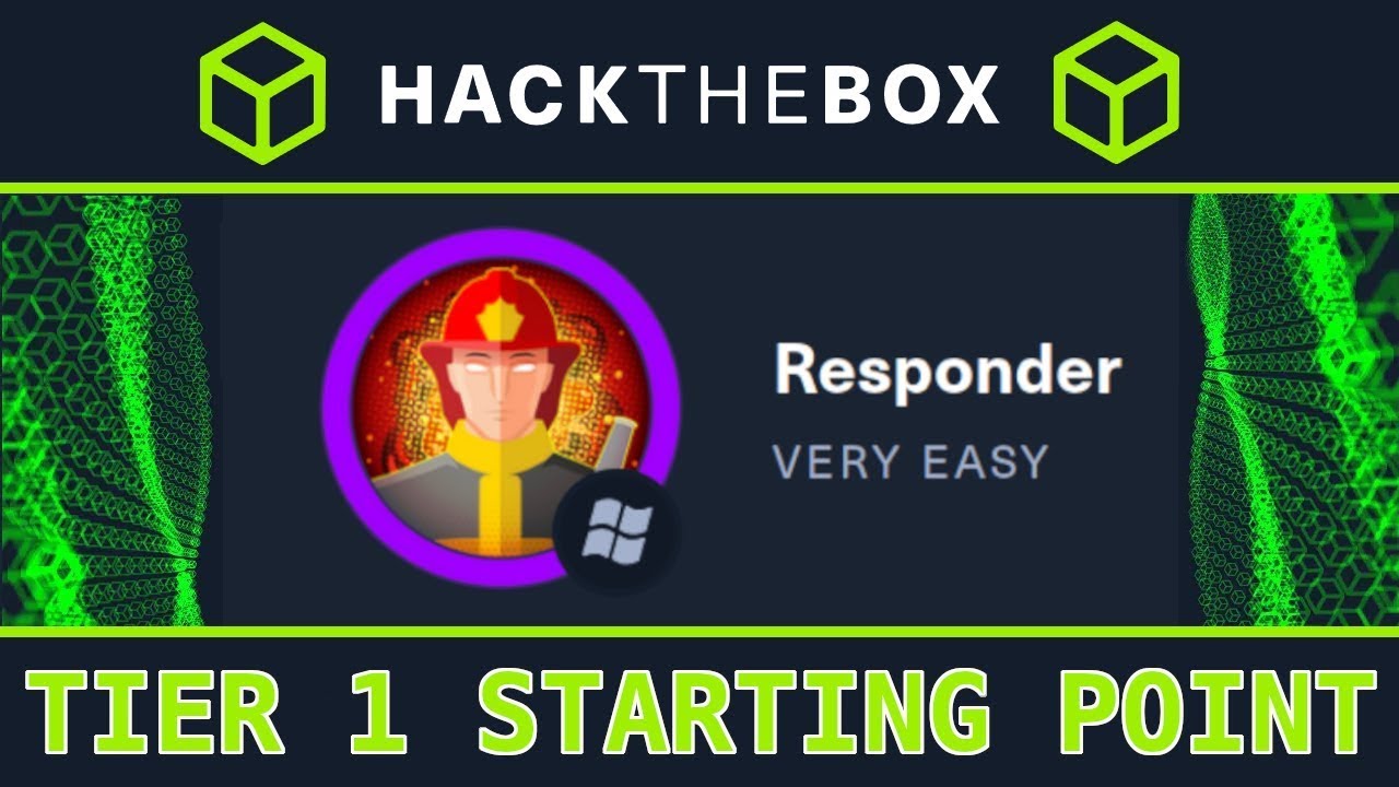 Hack The Box - Responder PT 13 (Using The RESPONDER Tool) - YouTube