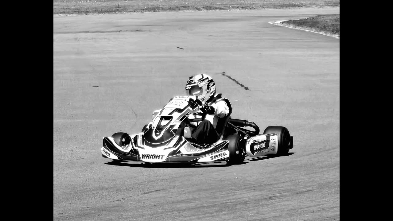 Wildtracks junior rotax crashes and wheels falling off - YouTube