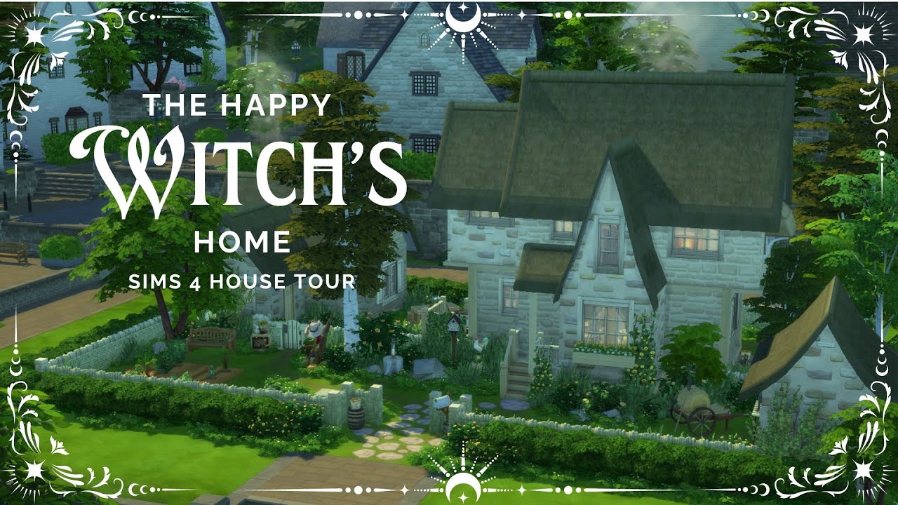 Sims 4 The Happy Witches Home, Soft Spoken ASMR - YouTube