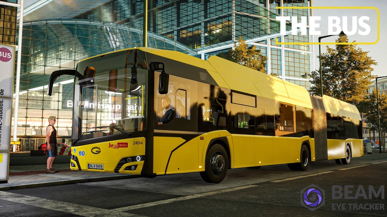 NEW BUS! | Galaxis Urban - THE Bus - Gameplay | Logitech G29 - Beam Eye ...