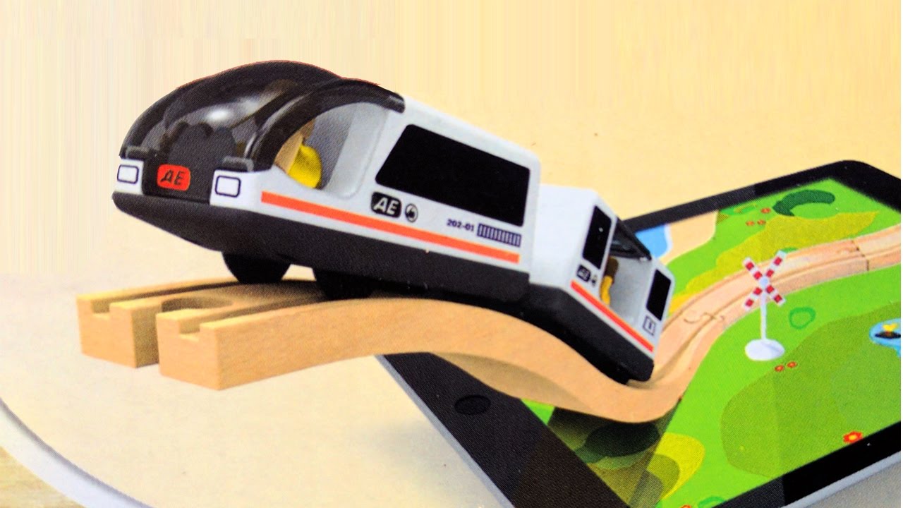 Treno telecomandato su ferrovia in legno LIDL/Playtive Junior - YouTube
