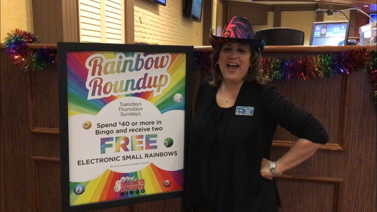 Rainbow Roundup 🌈 Bingo on Tuesdays, Thursdays, and Sundays in November ...
