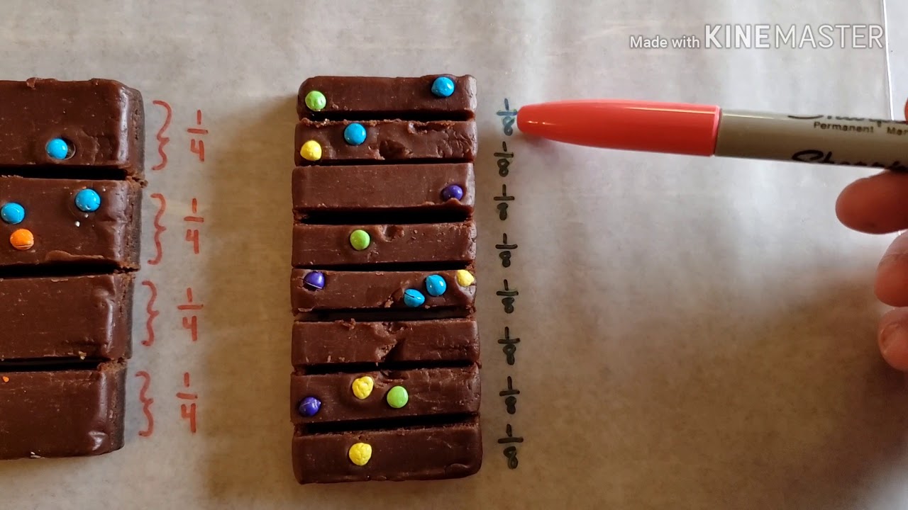 Cosmic Brownie Unit Fractions - YouTube