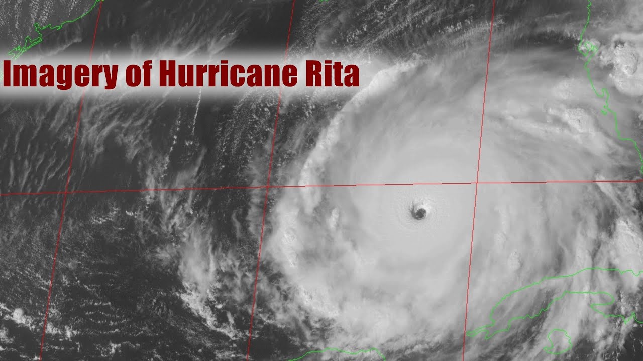 Hurricane Rita (2005) 4K Radar and Satellite Loop - YouTube