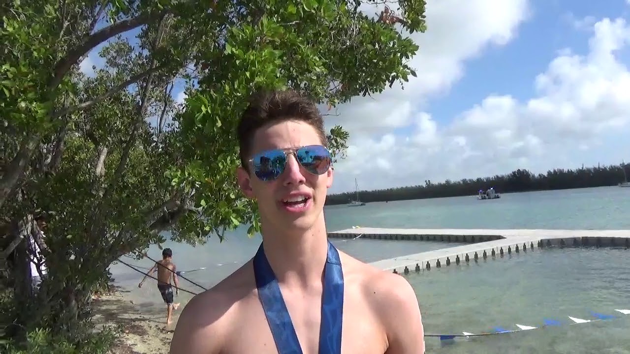 Dylan Becker, 5K Junior National Champion, 2019 Open Water Nationals - YouTube