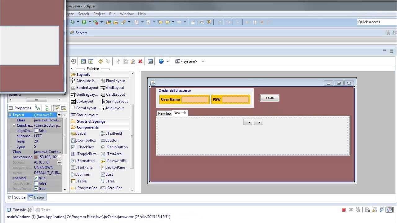 Java (Playlist 3) GUI - ITA 15: Tabbed Pane component - YouTube