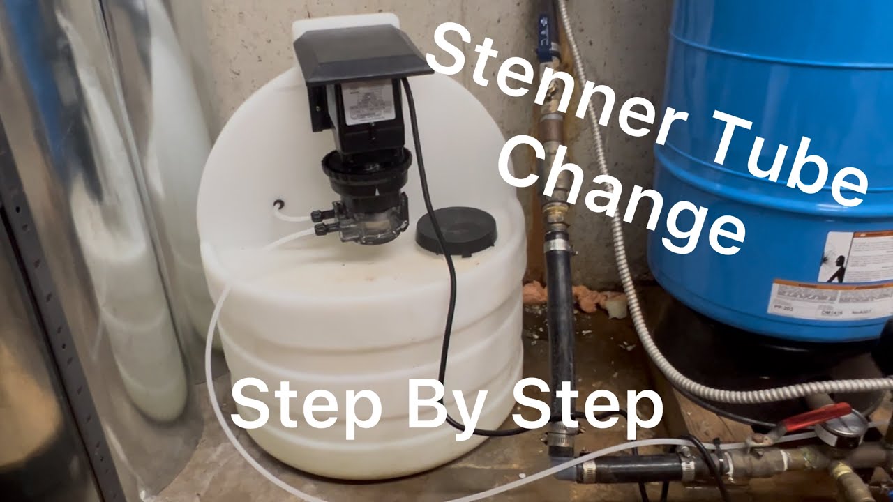 Stenner Pump Tube Change - Step By Step - Water Treatment - YouTube
