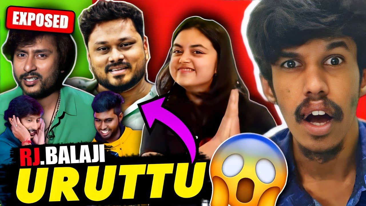 "A2D" to "VJ Siddhu Vlogs" 🔥| RJ Balaji Promotion Uruttu😂🤙🏻 - EXPOSED‼️ - YouTube
