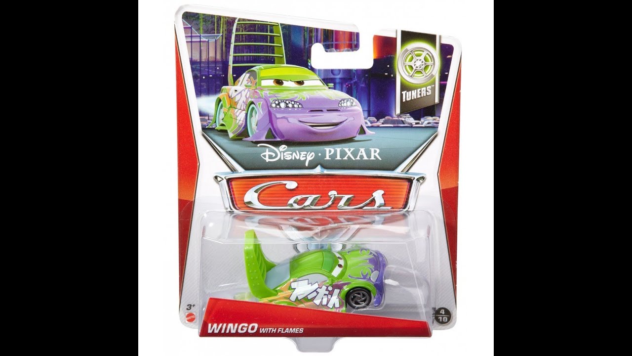 Cars, Disney, Pixar, Mattel, Wingo Wint Flames, Unboxing, Toy Surprise ...