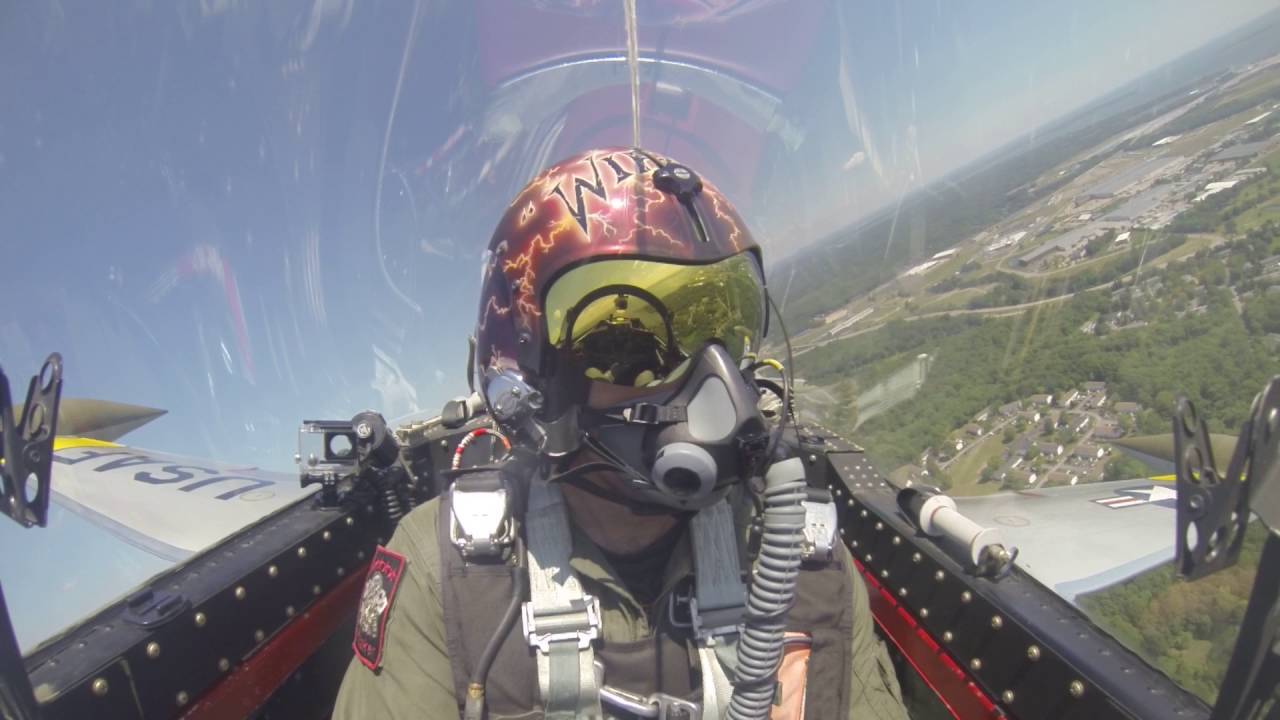 Rhode Island Open House and Airshow 2016 Greg Colyer and the T-33 Ace ...